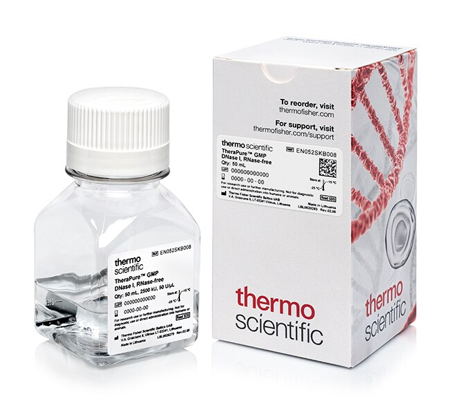 TheraPure™ GMP DNase I（无 RNase），50 U/μL 2500 kU | Request for Quote